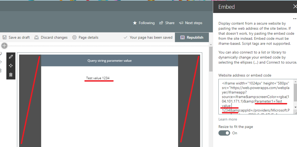 PowerApps App On SharePoint Modern Page With Query String Param